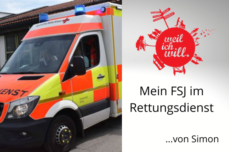 Mein FSJ im Rettungsdienst beim DRK-KV Zollernalb e.V.